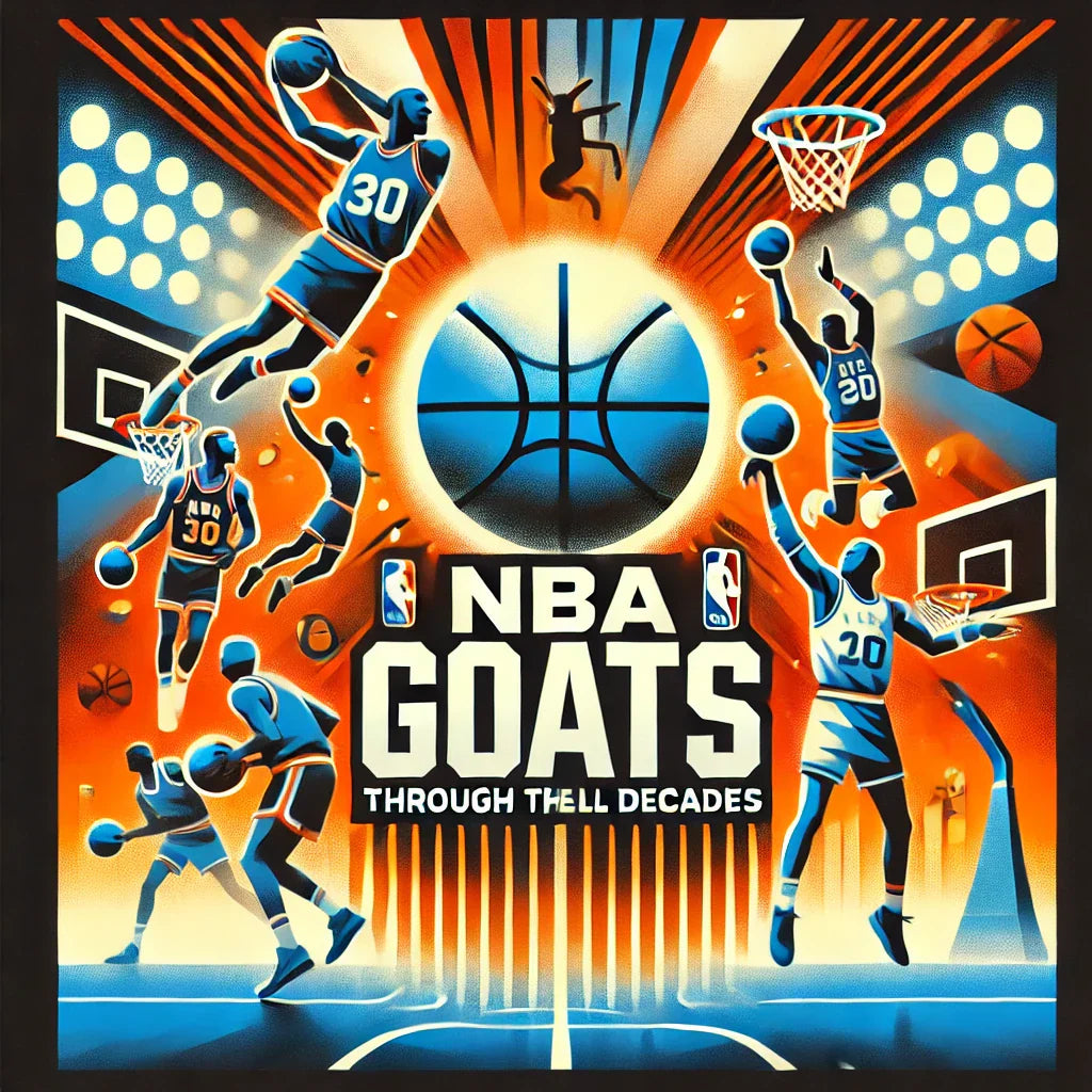 The GOAT of Each Decade in NBA History – Graded Cards Australia