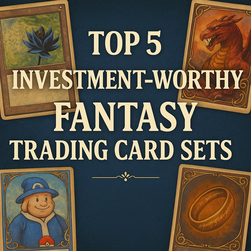 Top 5 Investment-Worthy Fantasy Trading Card Sets – Graded Cards Australia