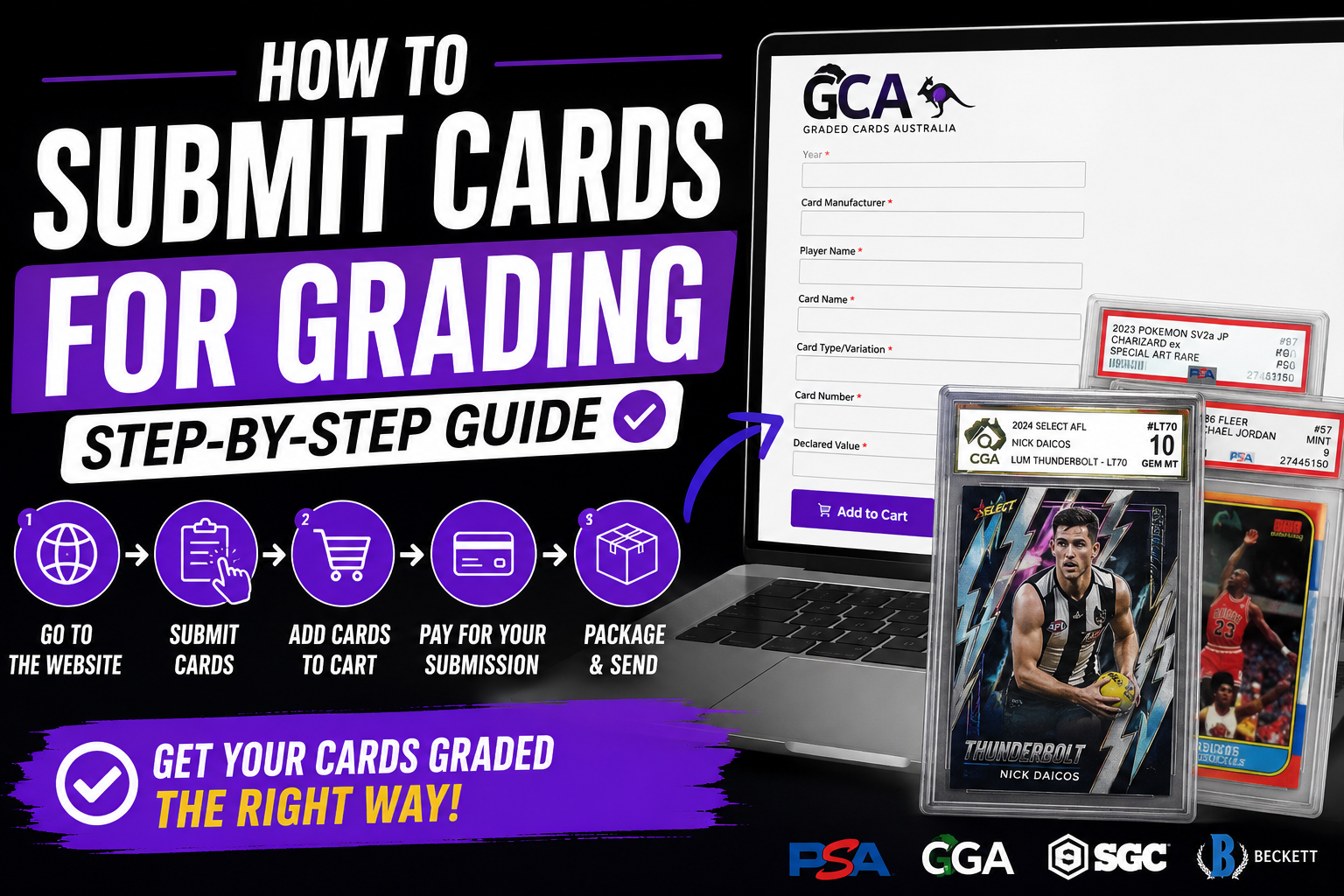 How to Submit Trading Cards for Grading (Step-by-Step Guide) – Graded ...