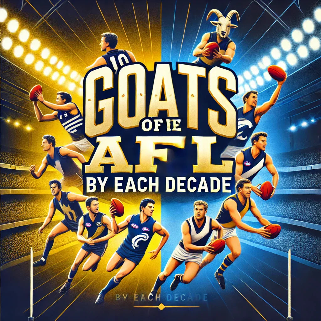 The GOAT of Each Decade in AFL History – Graded Cards Australia